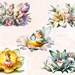 Fairies and Flowers Clipart Bundle, Fantasy Clipart Bundle, Set of 15 ...