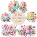 Pastel Summer Popsicle Clipart Bundle, Ice Cream Clipart , Ice Cream ...