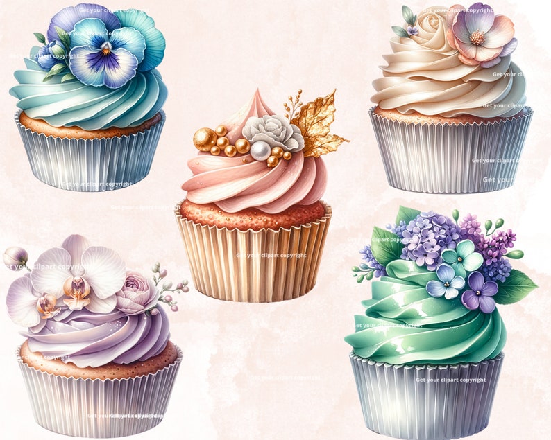 Easter and Spring Clipart Bundle, Spring Graphics, Easter Png Designs ...
