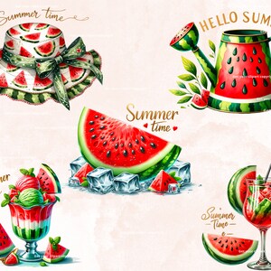 Summer Watermelon Png Clipart, Watermelon Clipart, Fruit Clipart ...
