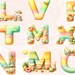 Summer Alphabet Clipart Bundle, Summer PNG Designs, Summer Clipart ...