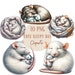 Sleepy Cute Rat Clipart Bundle, Rat Clipart Bundle, Set of 10 ...