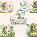 Cute Spring Fairies Clipart Bundle, Spring Clipart Bundle, Spring ...