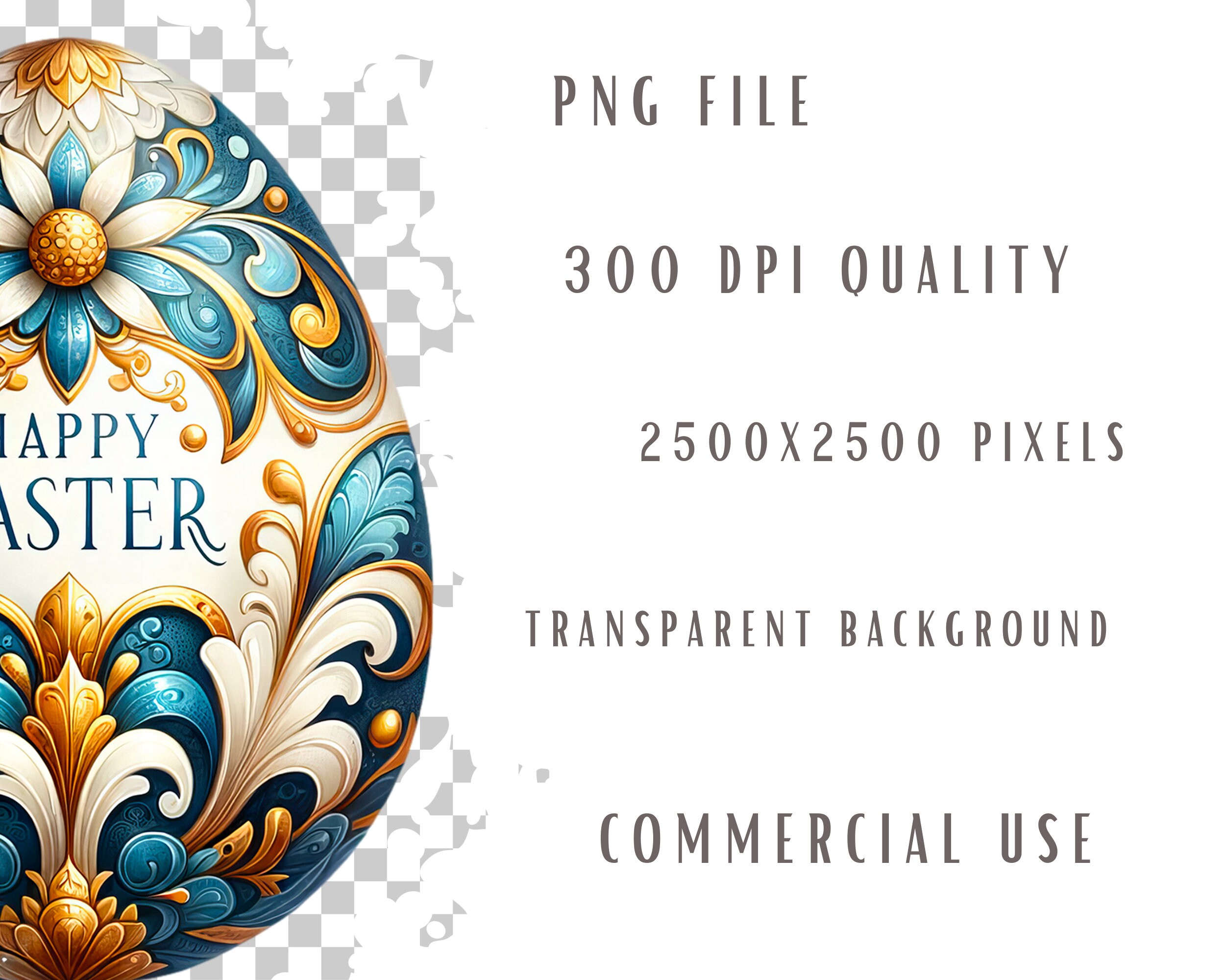 Easter Eggs Clipart Bundle, Easter Clipart, Easter Graphics, Easter ...