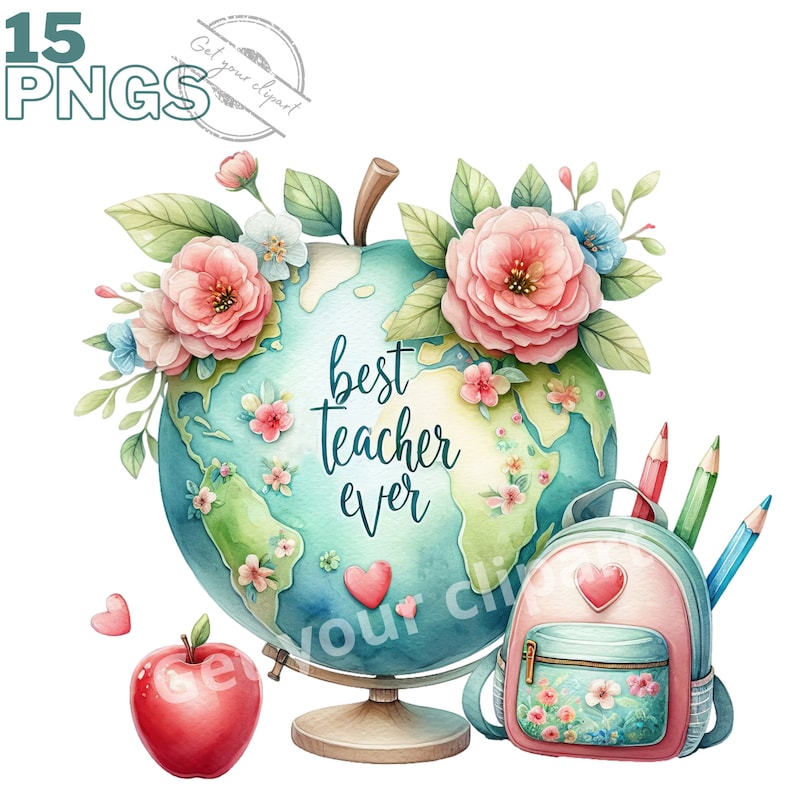Teacher,clipart - Etsy