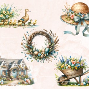 Easter Clipart Bundle, Easter Clipart, Easter Graphics, Easter Designs ...