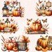 Happy Fall Y'all Clipart Bundle, Hello Fall Png, Happy Fall Clipart ...