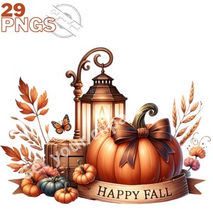 Happy Fall Y'all Clipart Bundle, Hello Fall Png, Happy Fall Clipart ...