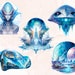 Alien Clipart Bundle, Space Clipart Bundle, Outer Space Png Graphics ...