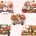 Fall Truck and Gnomes Png Graphics, Happy Fall Png, Farm Truck Png ...