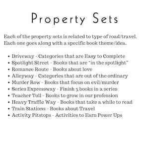 Bookopoly Reading Challenge - Etsy