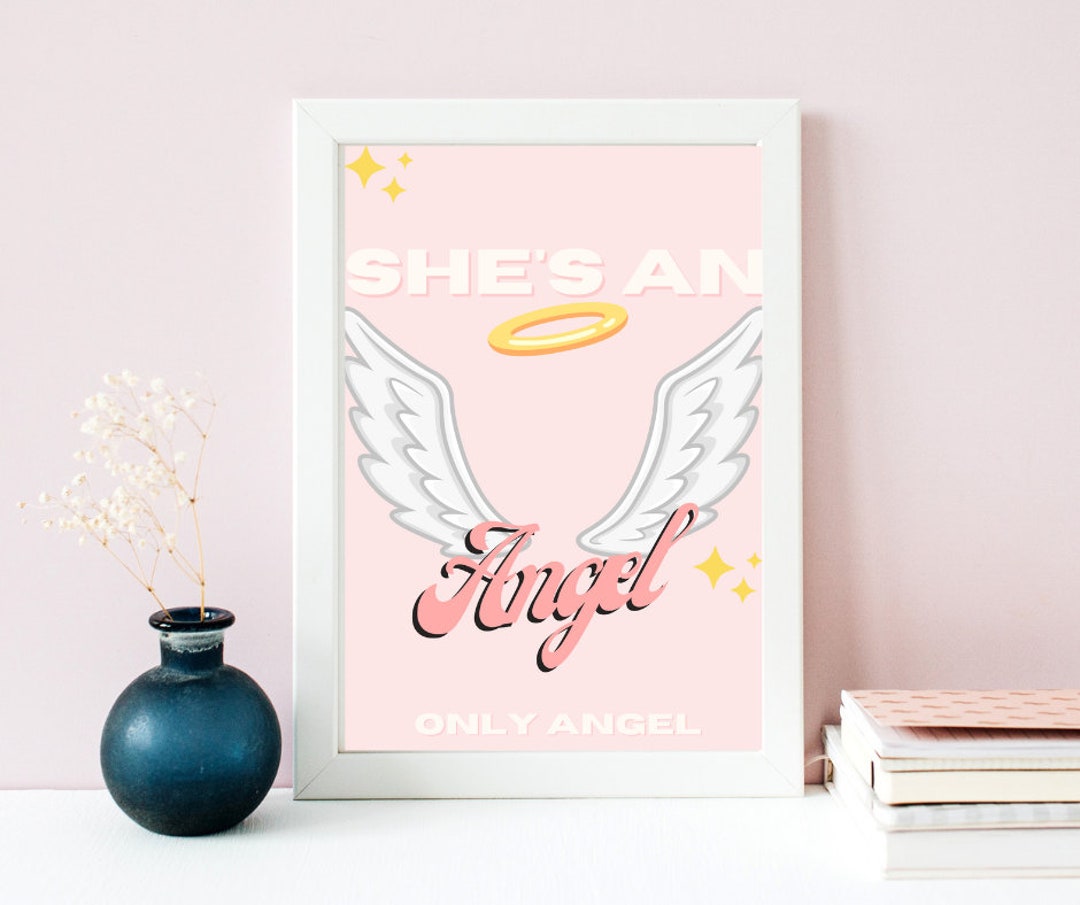 Only Angel Digital Print - Etsy