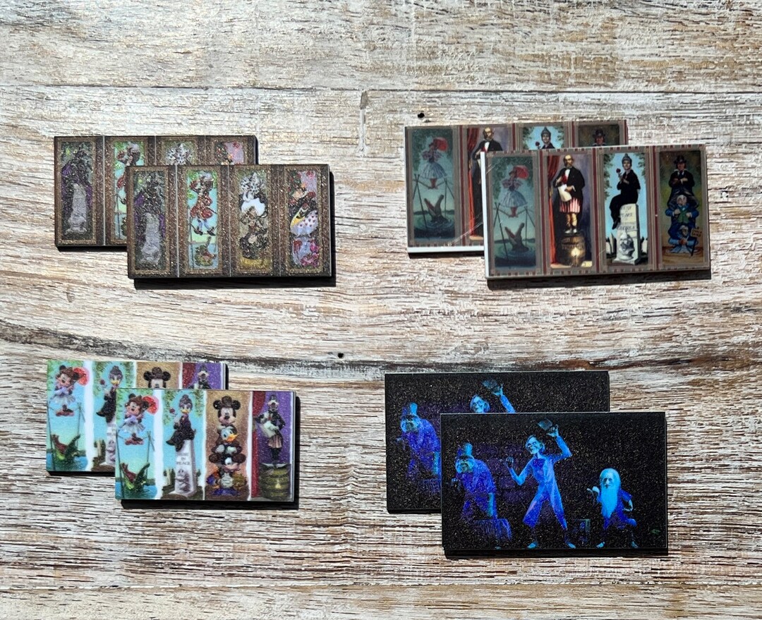 Disney's Haunted Mansion Flat Back Resin | Hitchhiking Ghosts, Stretch ...