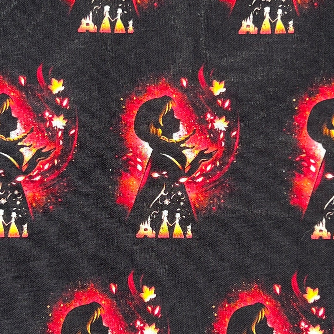 Good Versus Evil Frozen Anna Print 100% Cotton Fabric - Etsy