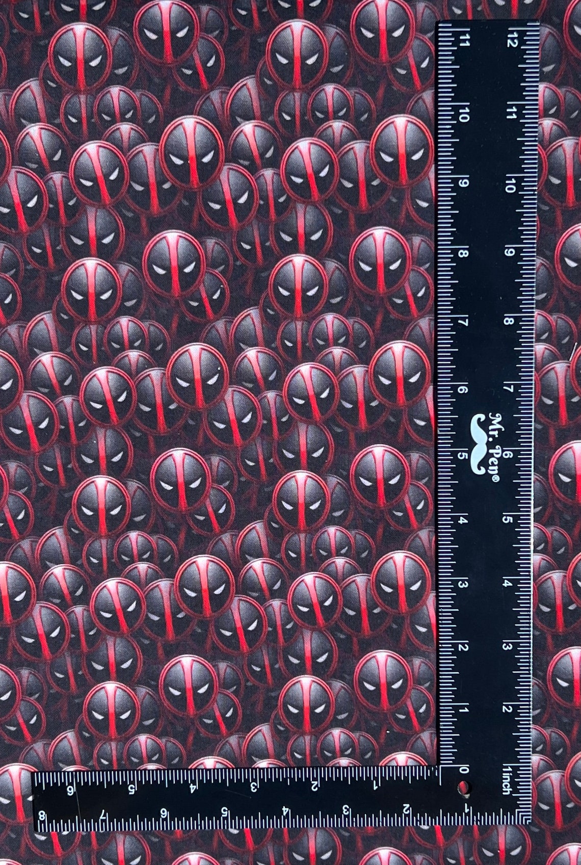 Superhero Deadpool 100% Cotton Fabric | Fat Quarter | Tumbler - Etsy