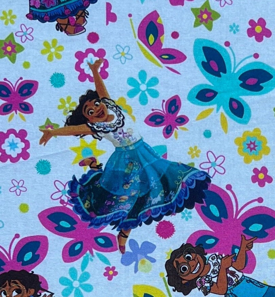 Encanto Mirabel Print 100% Cotton Fabric Fat Quarter Tumbler - Etsy