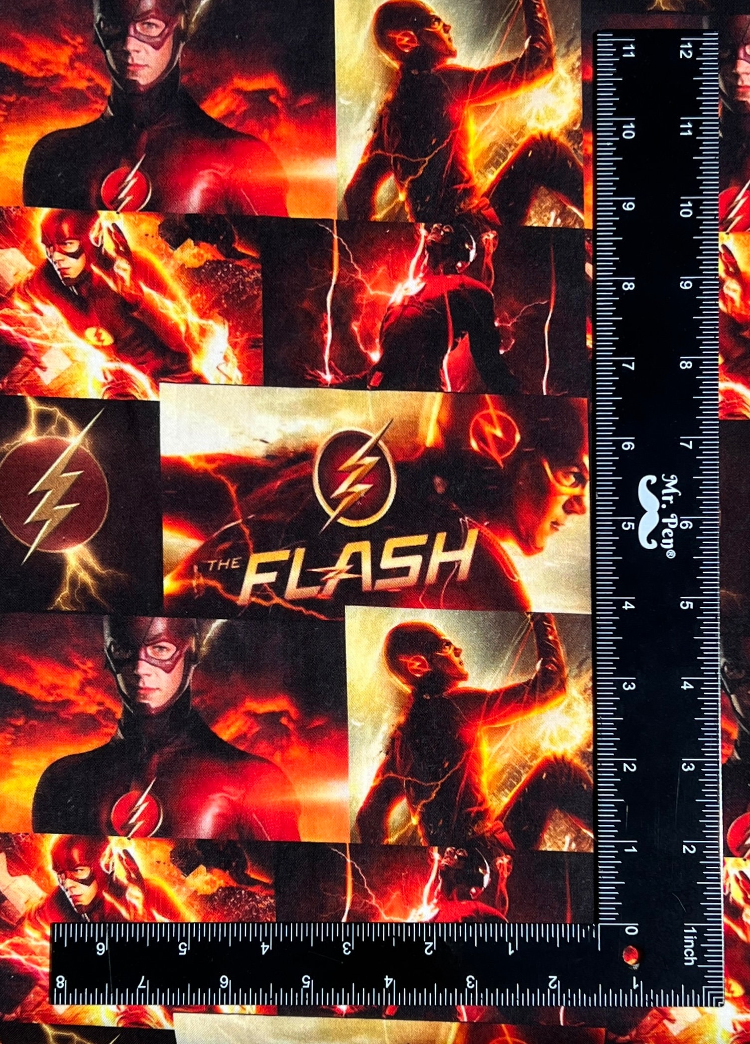18 X 10 Remnant the Flash Print 100% Cotton Fabric - Etsy