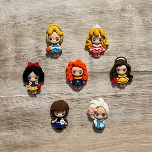 3D Disney's Princess Resin | Anna, Elsa, Belle, Aurora, Merida ...