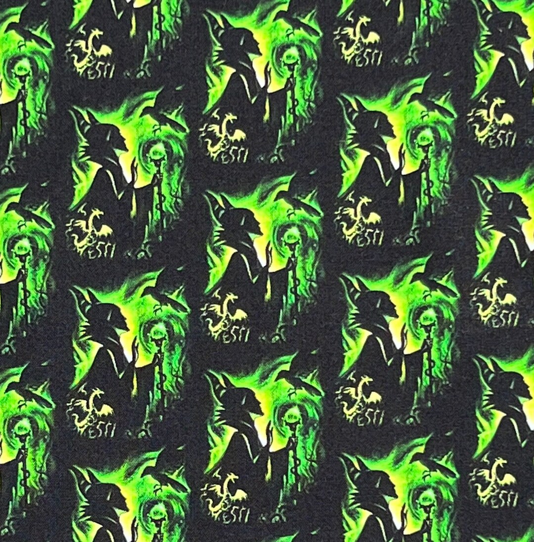 Good Versus Evil Sleeping Beauty Maleficent Print 100% Cotton Fabric - Etsy