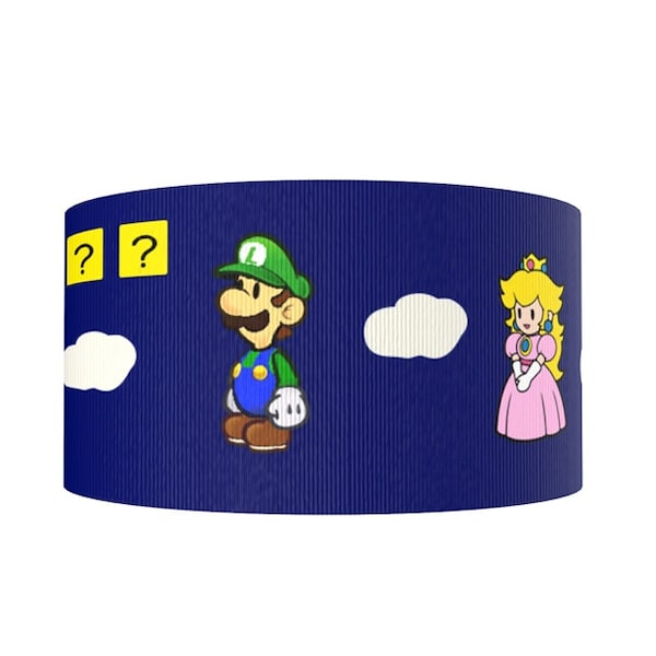 Mario Ribbon - Etsy