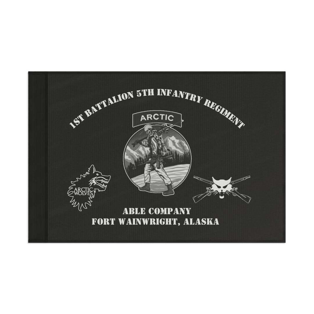 1st Battalion 5th Infantry Regiment Able Flag, Bobcats, Military Flag ...