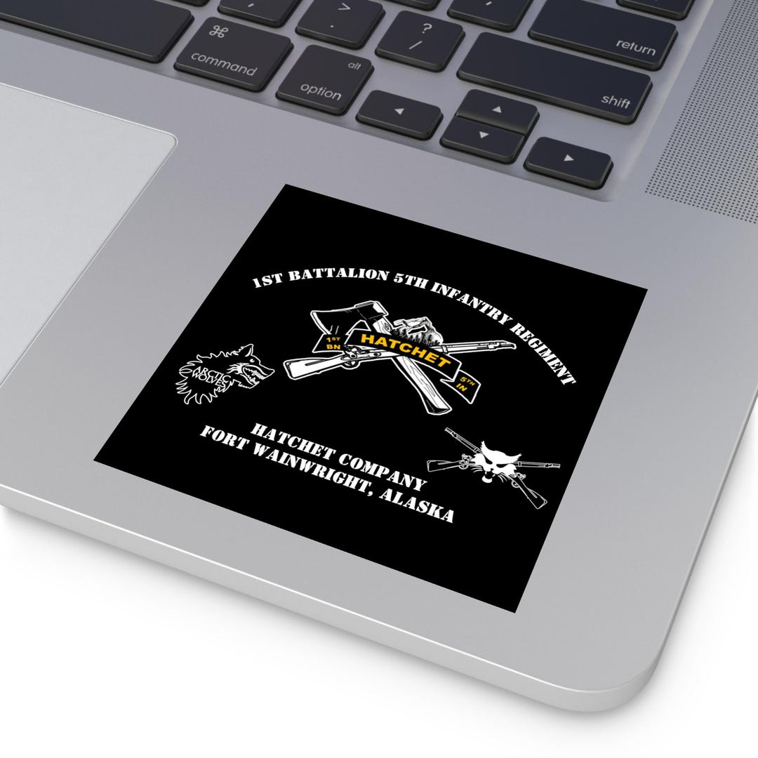 1st Battalion 5th Infantry Regiment HHC Sticker, Bobcats, Military ...
