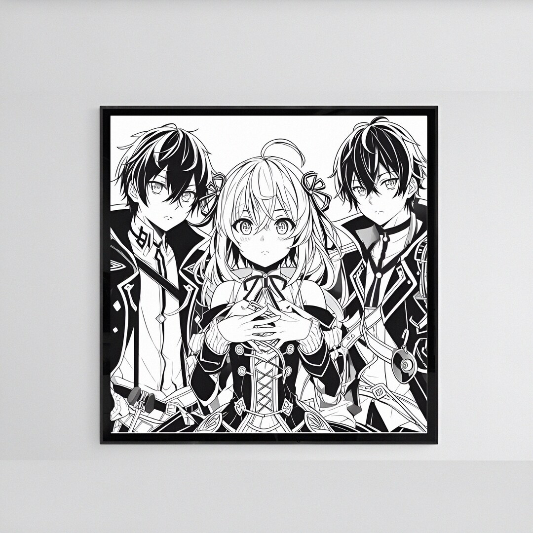 Anime Portrait PFP & Couple Gift: Nose and Mouth Stamps, Doodles, Comic ...