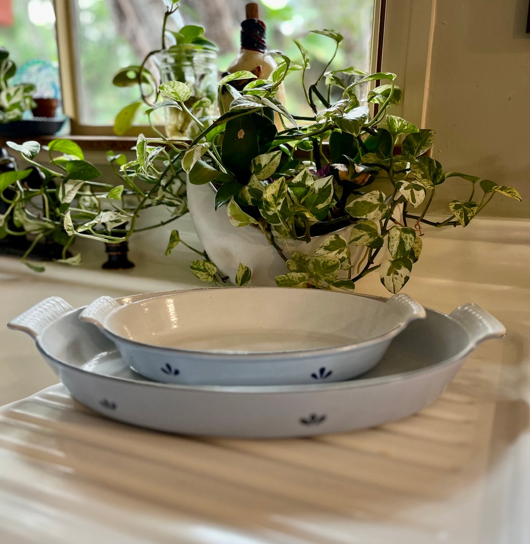 Vintage DRU Baking Dishes Set of 2 Holland - Etsy