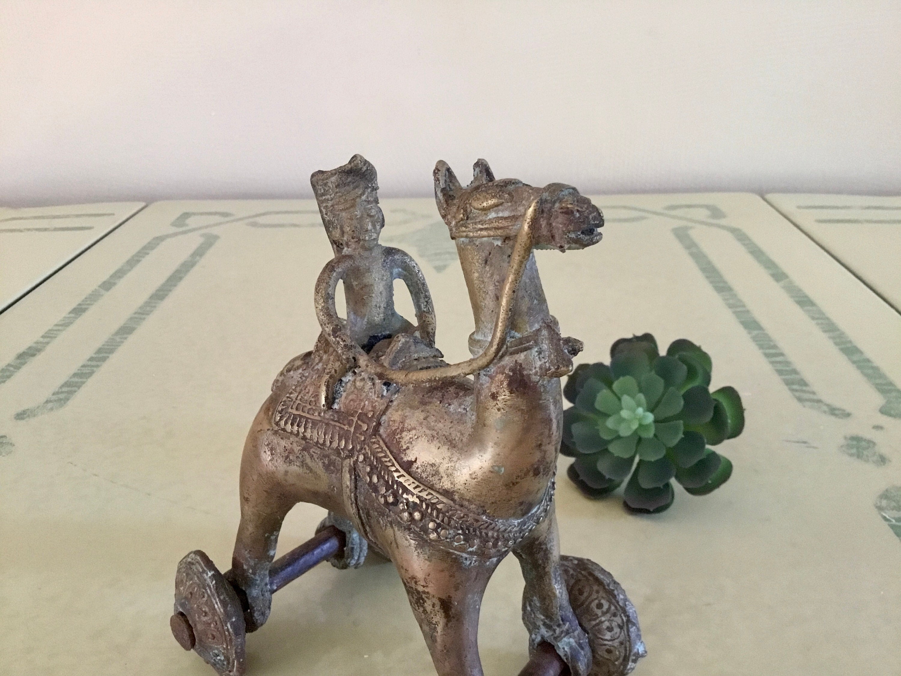 Vintage Brass Camel India - Etsy