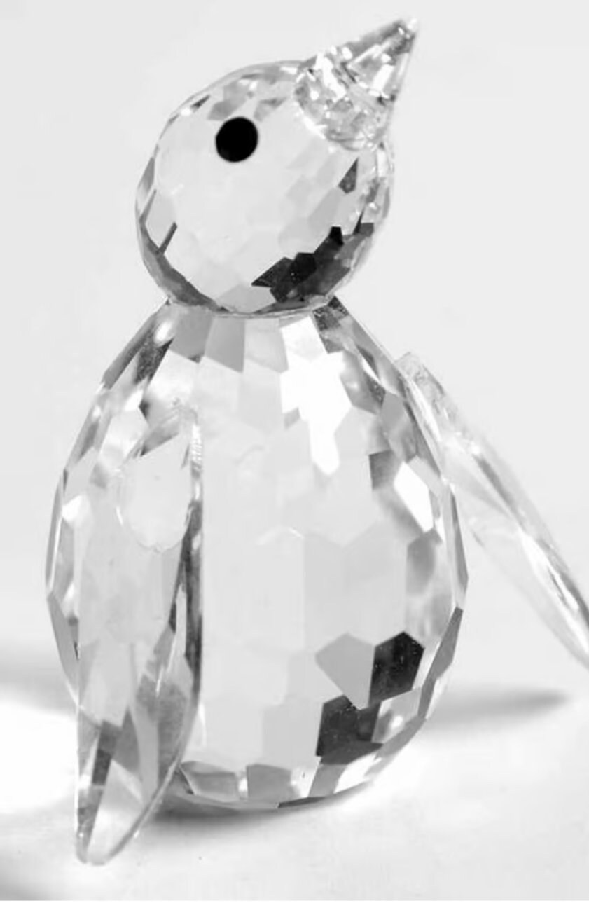 Vintage Swarovski Crystal Penguin Mini Austria - Etsy UK