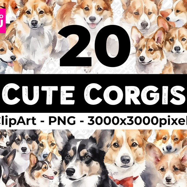 Welsh Corgi Art - Etsy