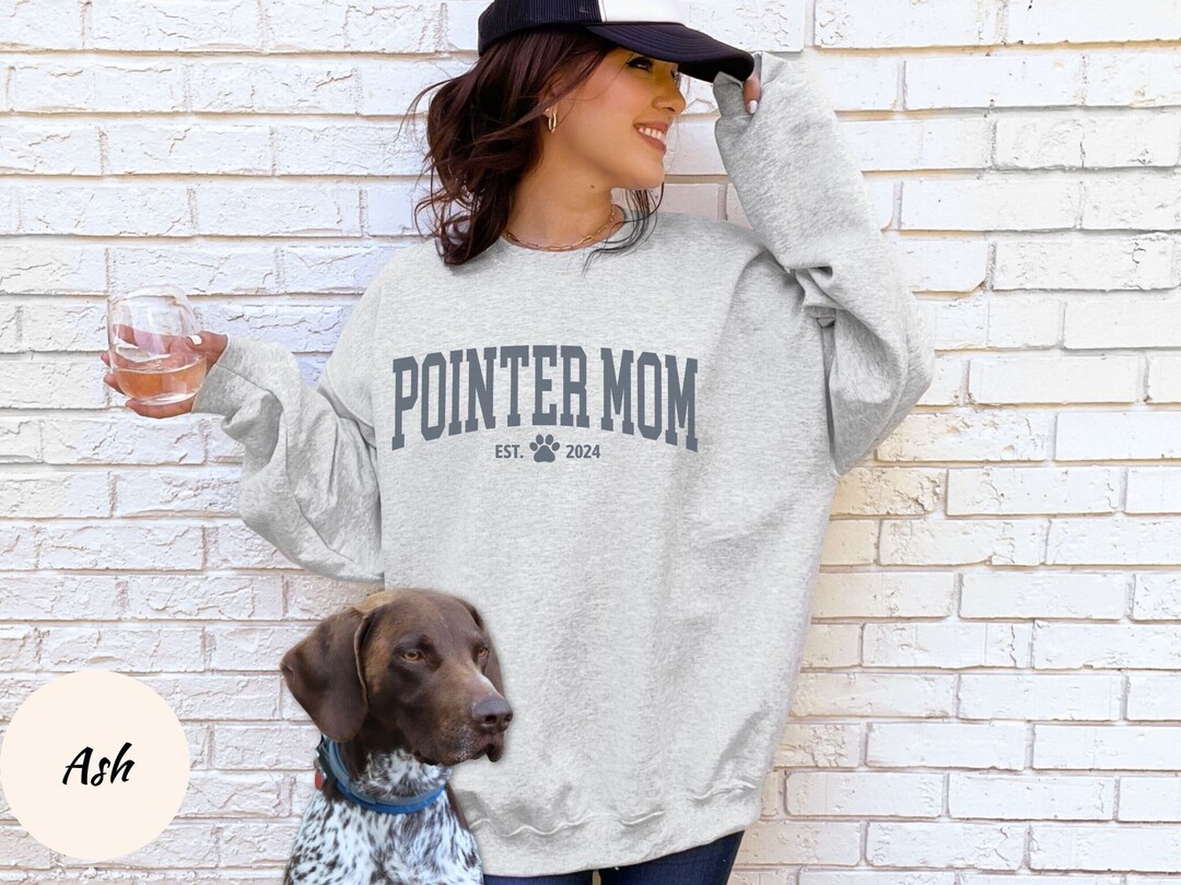 Custom German Shorthaired Pointer Sweatshirt College Style GSP Mom ...
