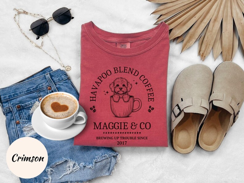 Custom Coffee Lovers Havapoo Shirt Funny Havapoo Mom Shirt Unique ...