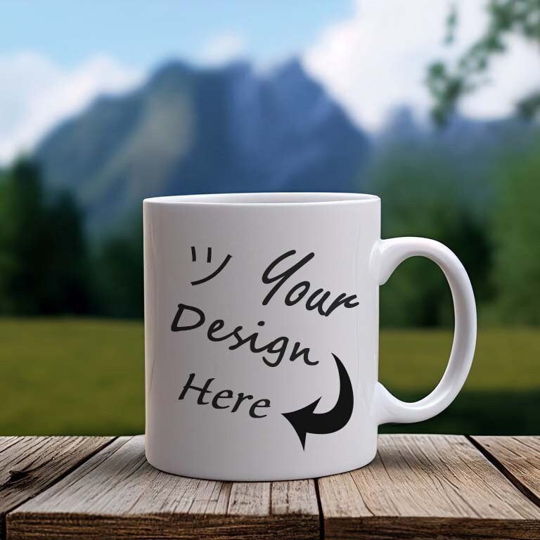 White Mug Mock up Modern Styled Stock Photo Coffee Cup Mockup Blank ...