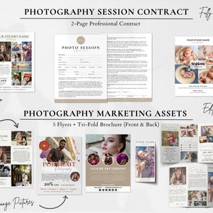 Photography Contract Business Bundle, Photography Forms, Photographer ...