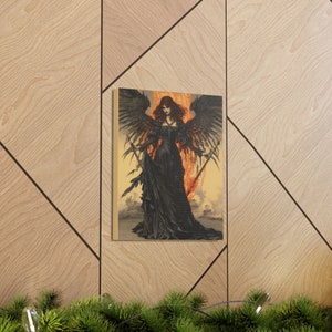 1930's Depiction of Lilith #3 - on Canvas - Etsy