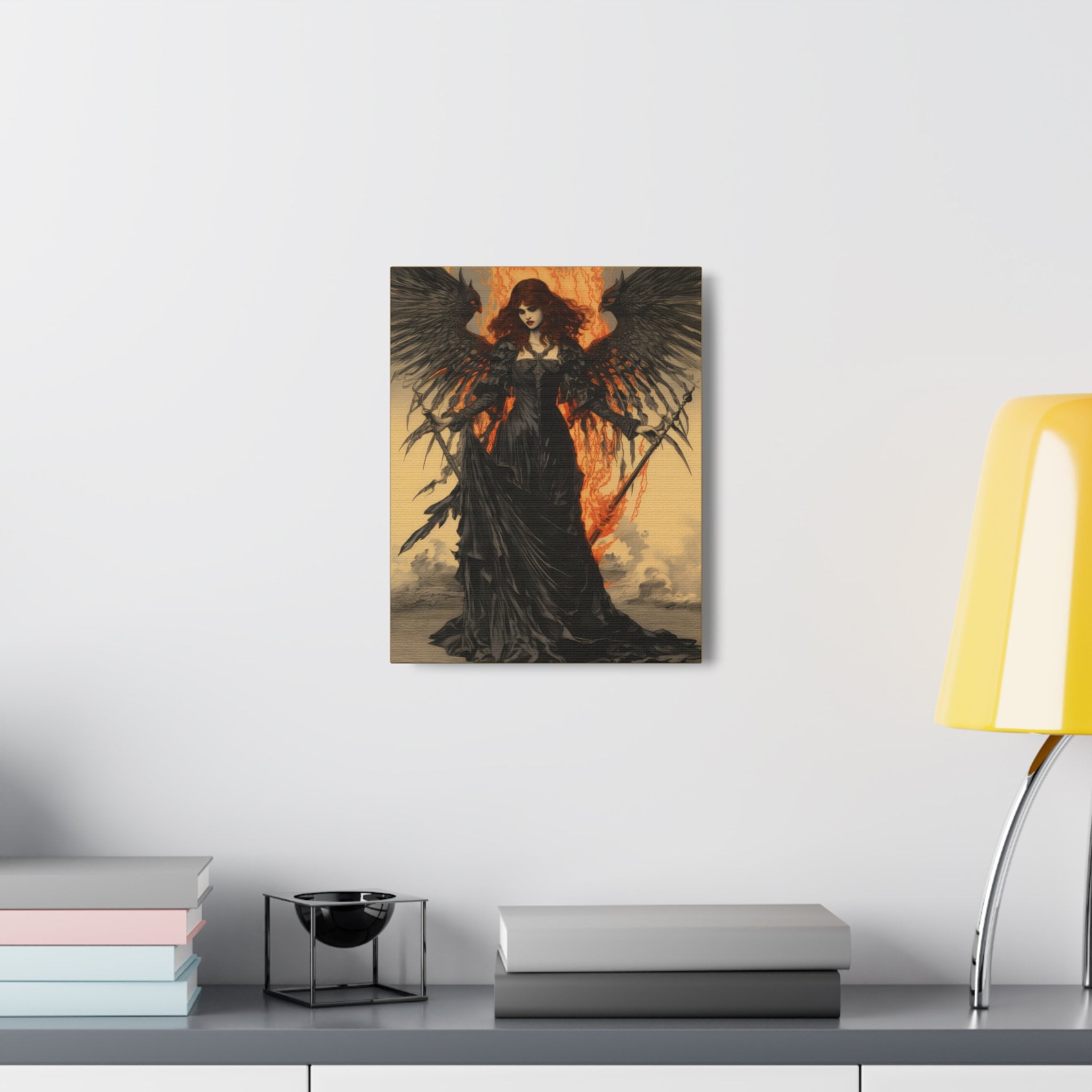 1930's Depiction of Lilith #3 - on Canvas - Etsy