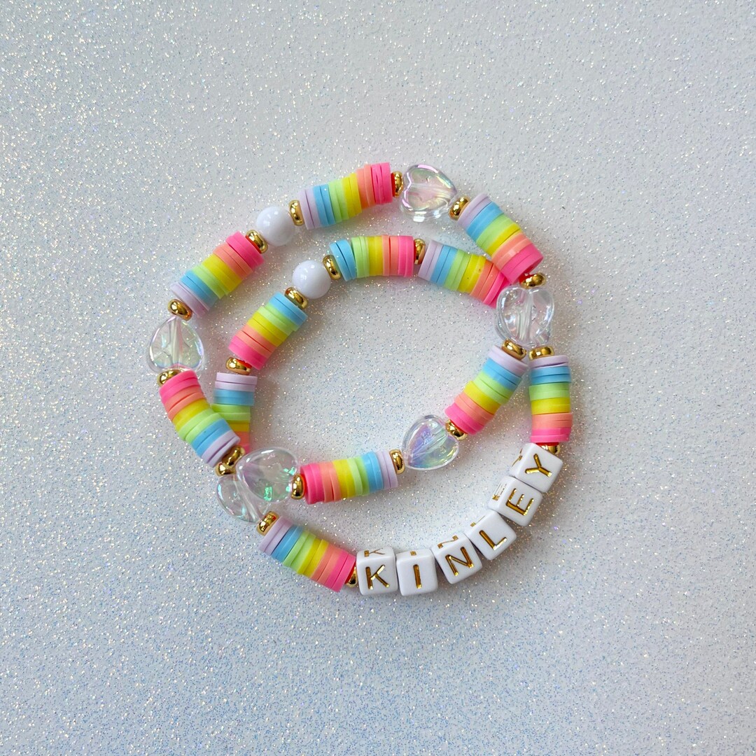 Kids Personalized Name Bracelet for Girls Name Jewelry for Toddler Gift ...