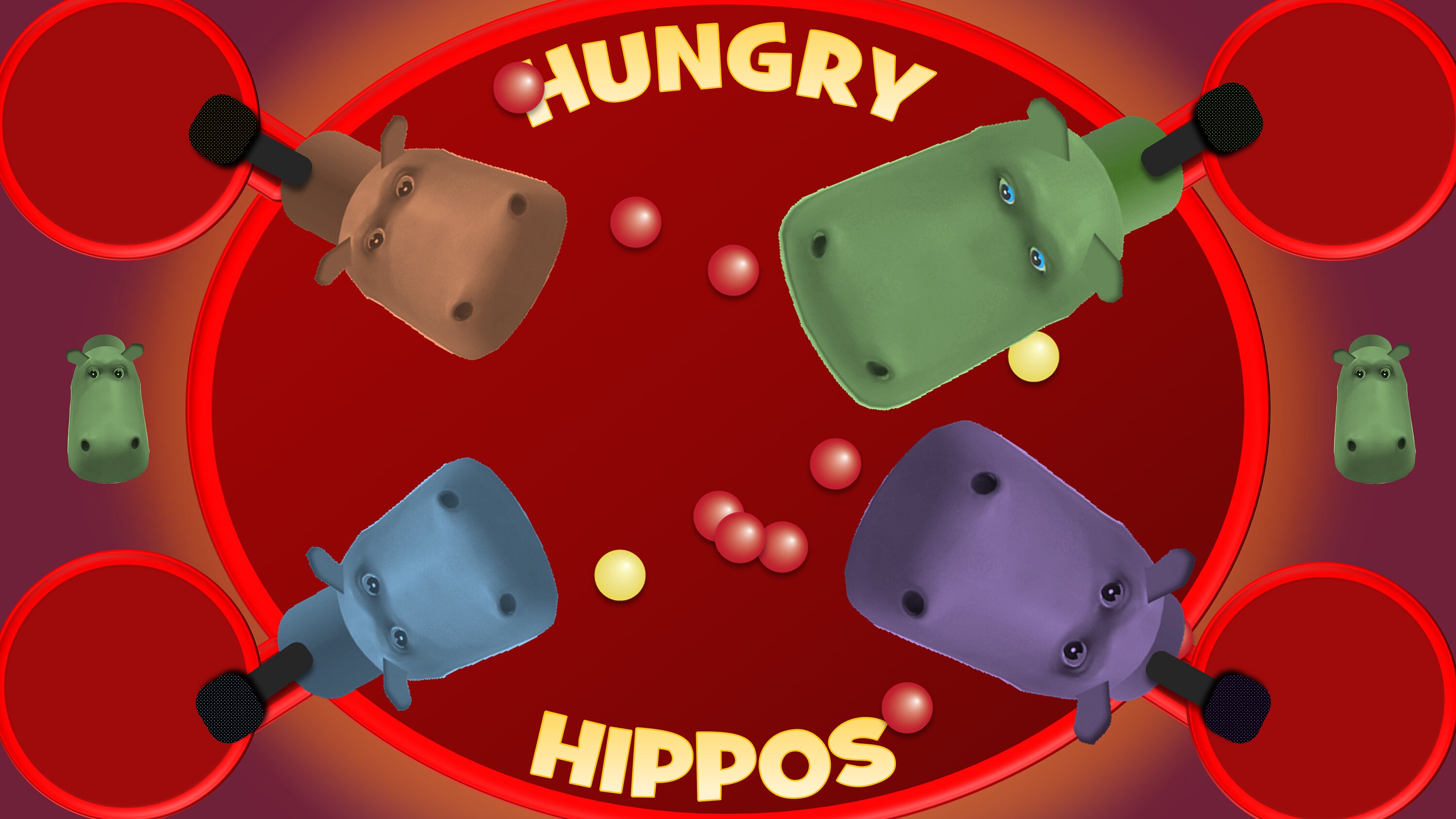 HUNGRY HIPPOS - A Powerpoint Version of the Action Game for up to 4 ...