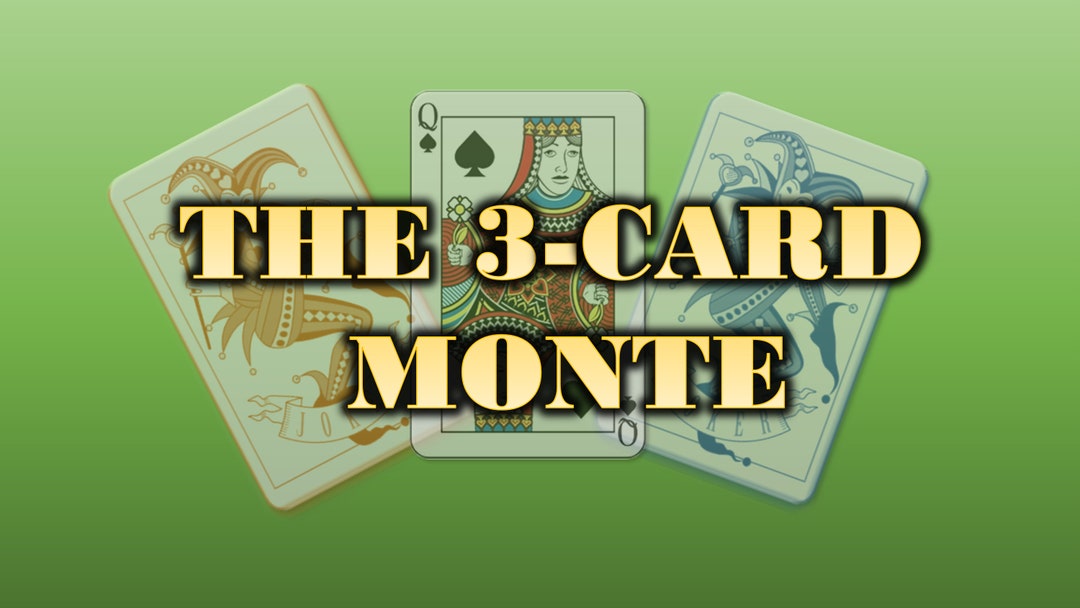 THE 3-CARD MONTE - A Multi-player Powerpoint Card Game. Sometimes ...