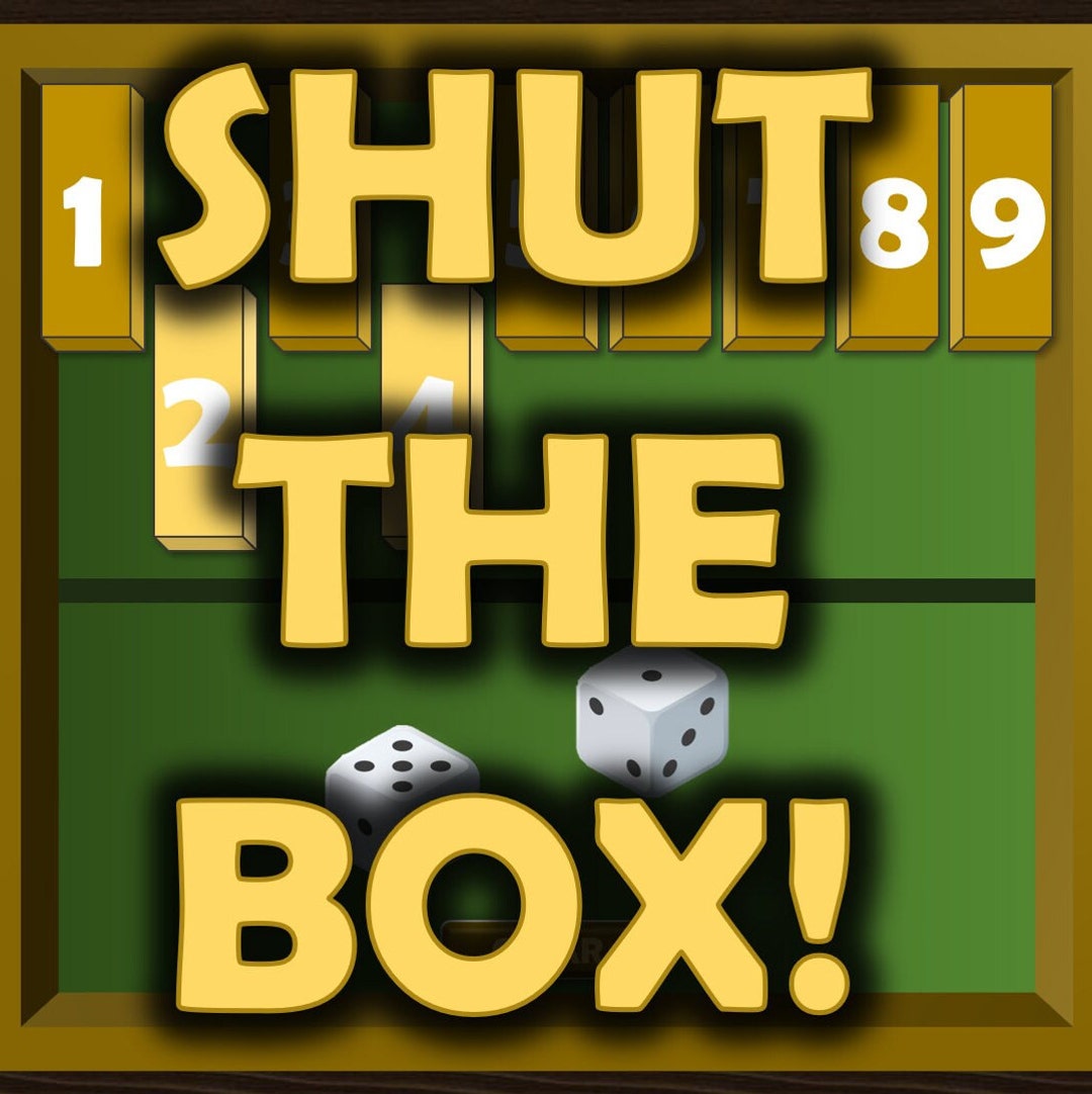 SHUT THE BOX the Traditional Game on Powerpoint for 1 to 4 - Etsy