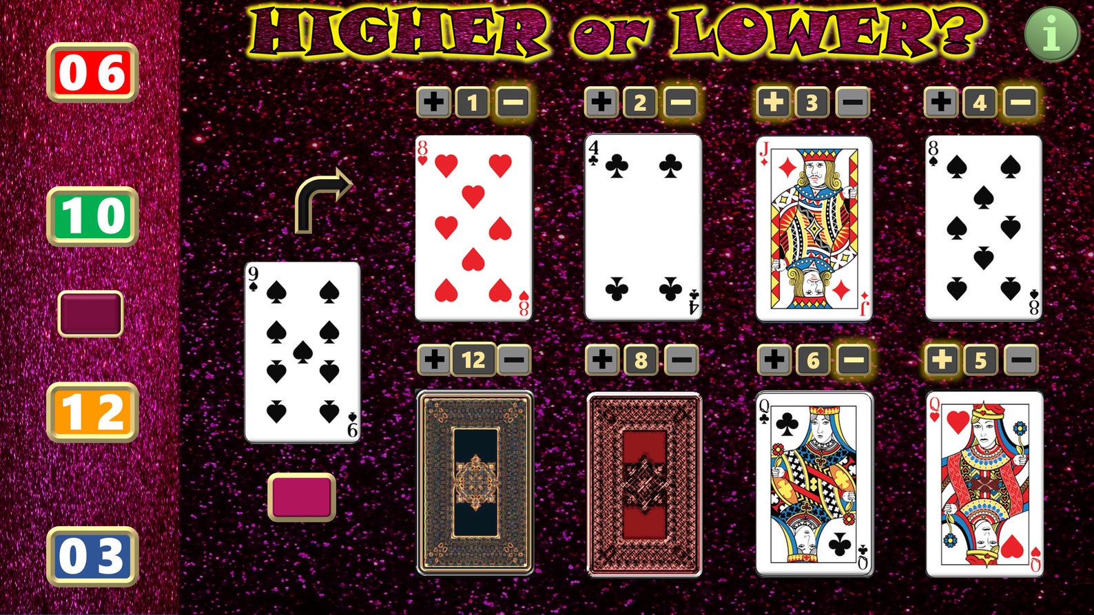 HIGHER or LOWER - A Powerpoint Game Based on Tv's 'play Your Cards ...