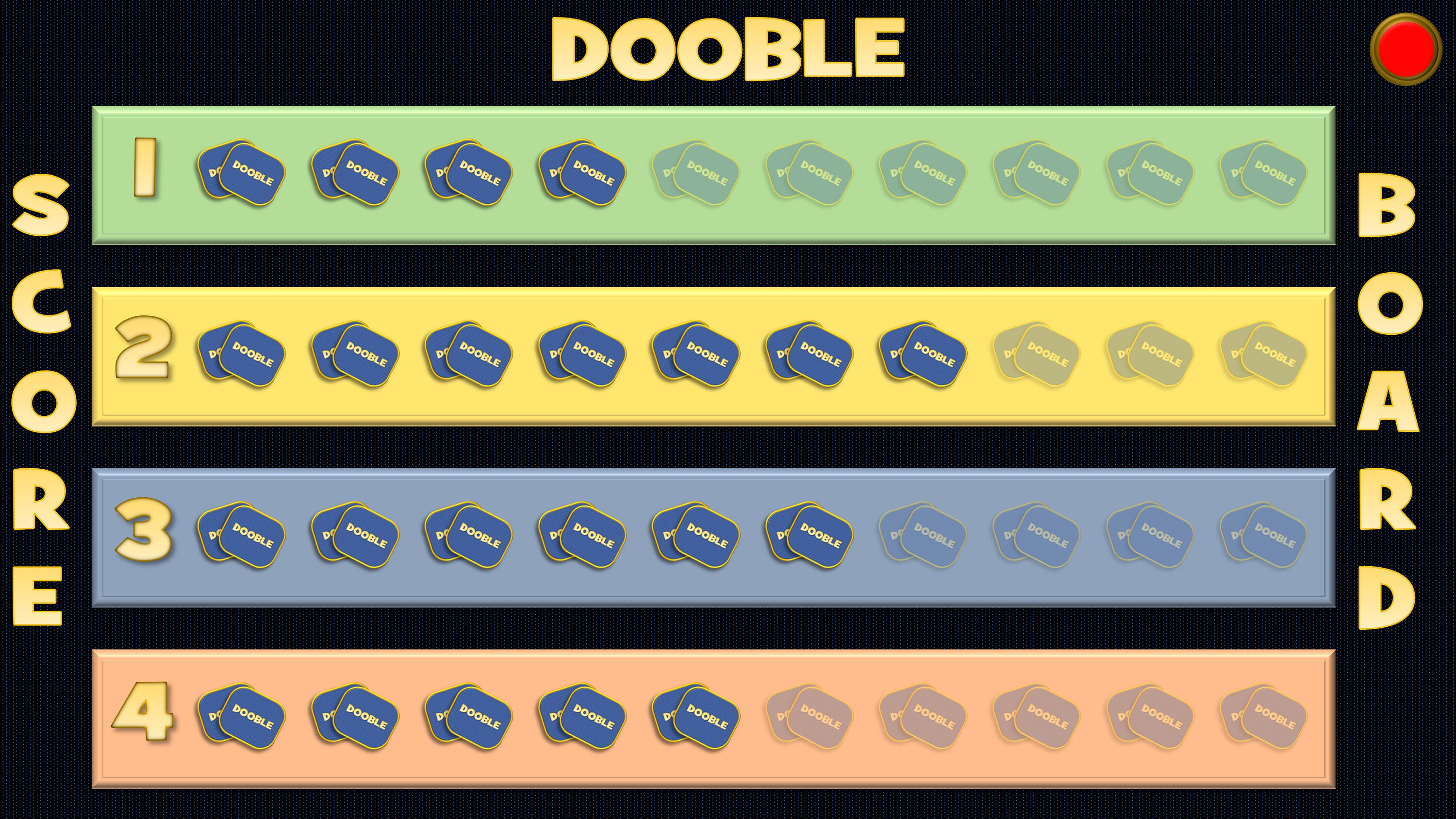 DOOBLE A Powerpoint Game for up to 4 or More Players. Based on the ...