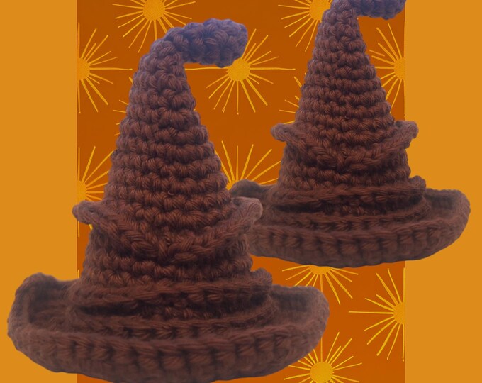 Harry Potter Inspired Sorting Hat Amigurumi Pattern - Etsy