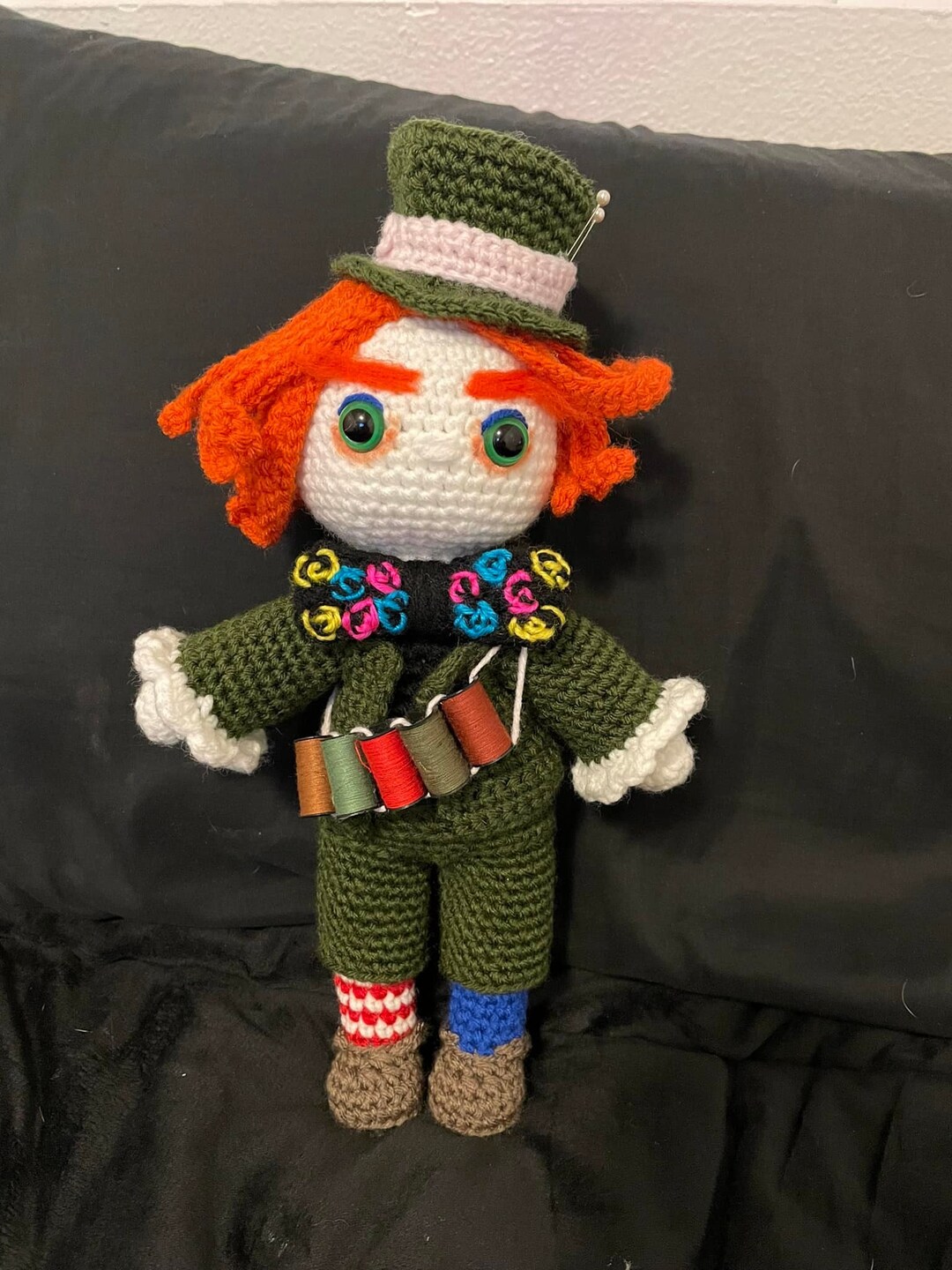 Pdf Crochet Pattern the Mad Hatter - Etsy