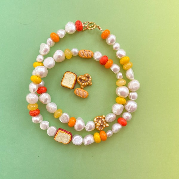 Bread Necklace - Etsy