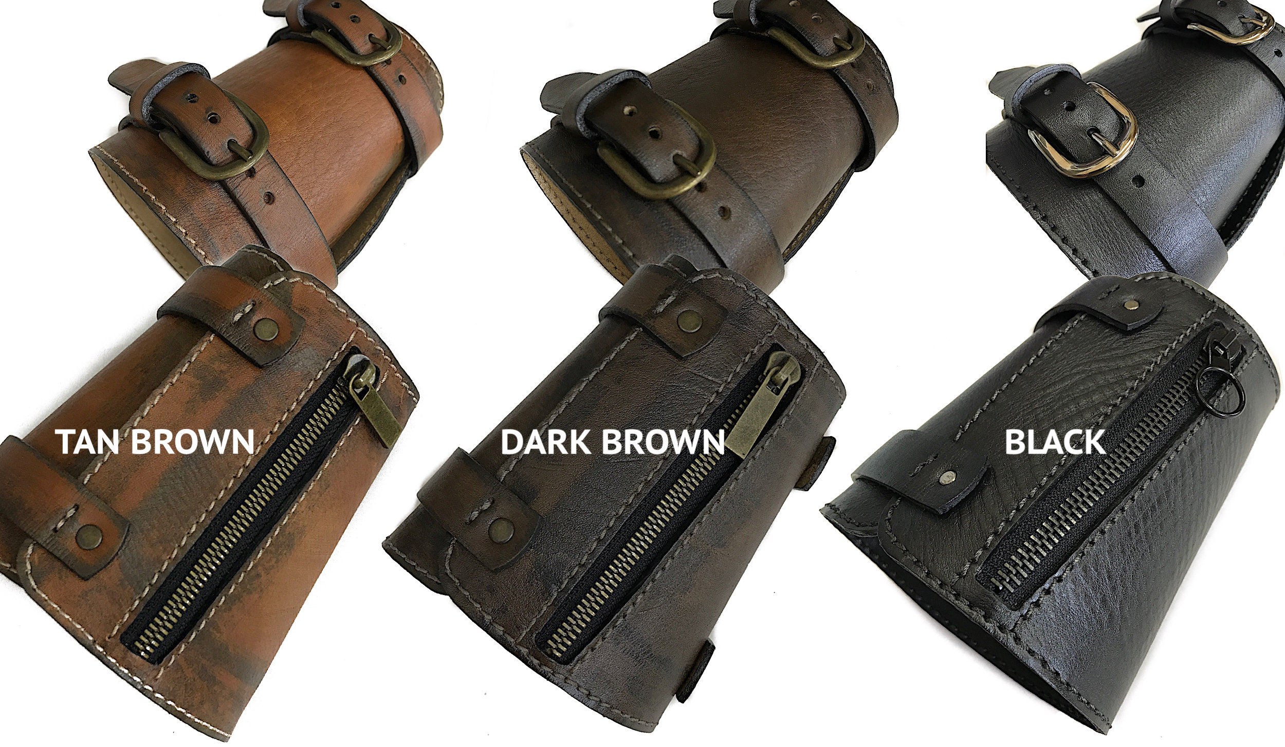 Wrist Wallet Leather Mens Leather Cuff Travel Wallet 3rd Anniversary ...