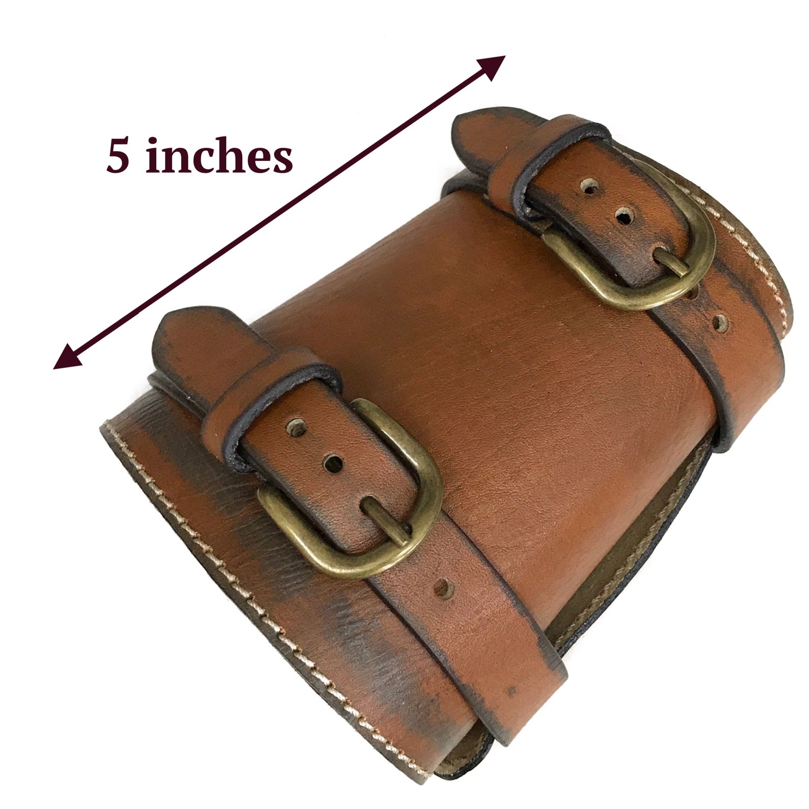 Wrist Wallet Leather Mens Leather Cuff Travel Wallet 3rd Anniversary ...