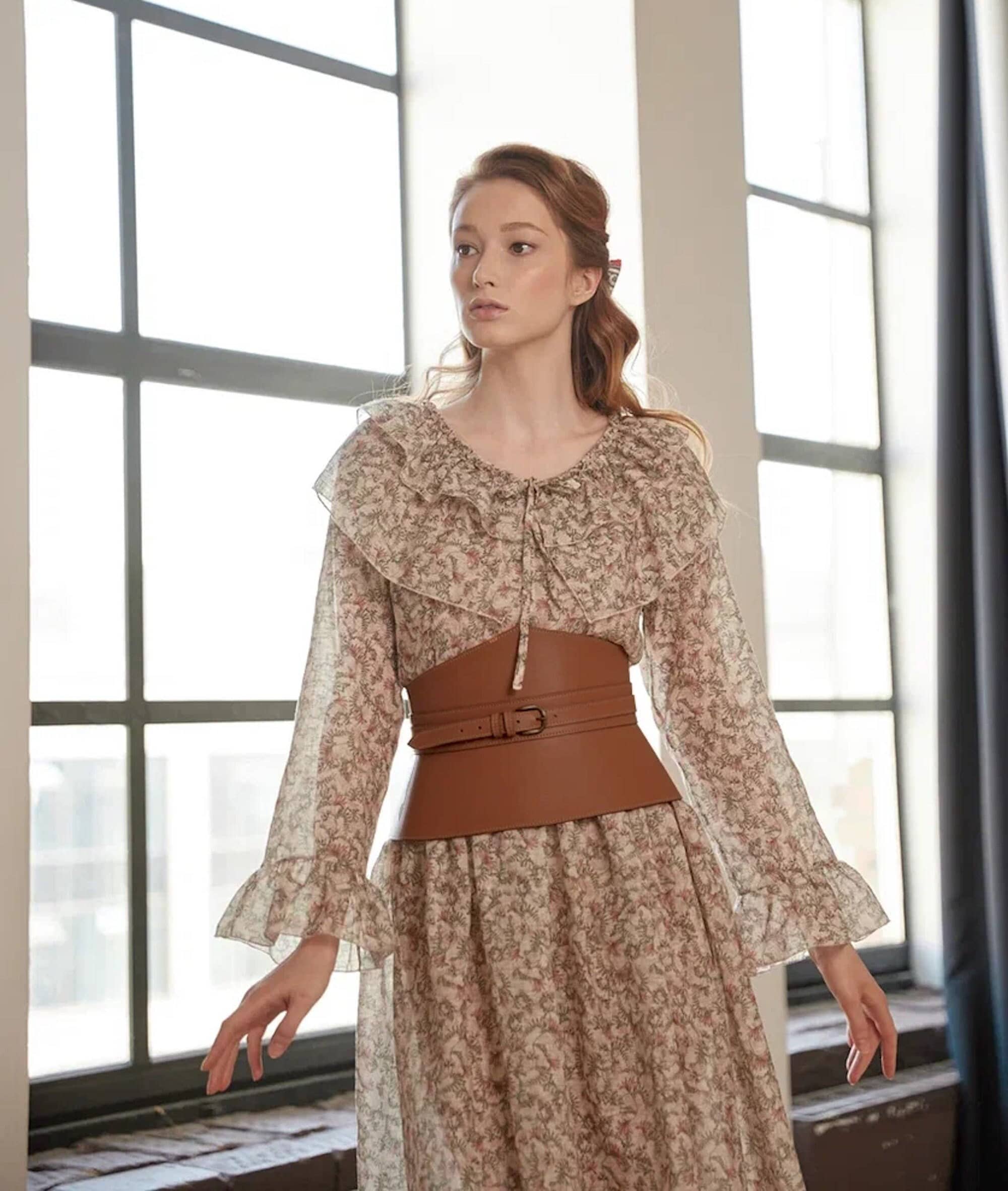 Leather Corset Belt Peplum Belt Custom Made to Your Size XXS-5XL - Etsy