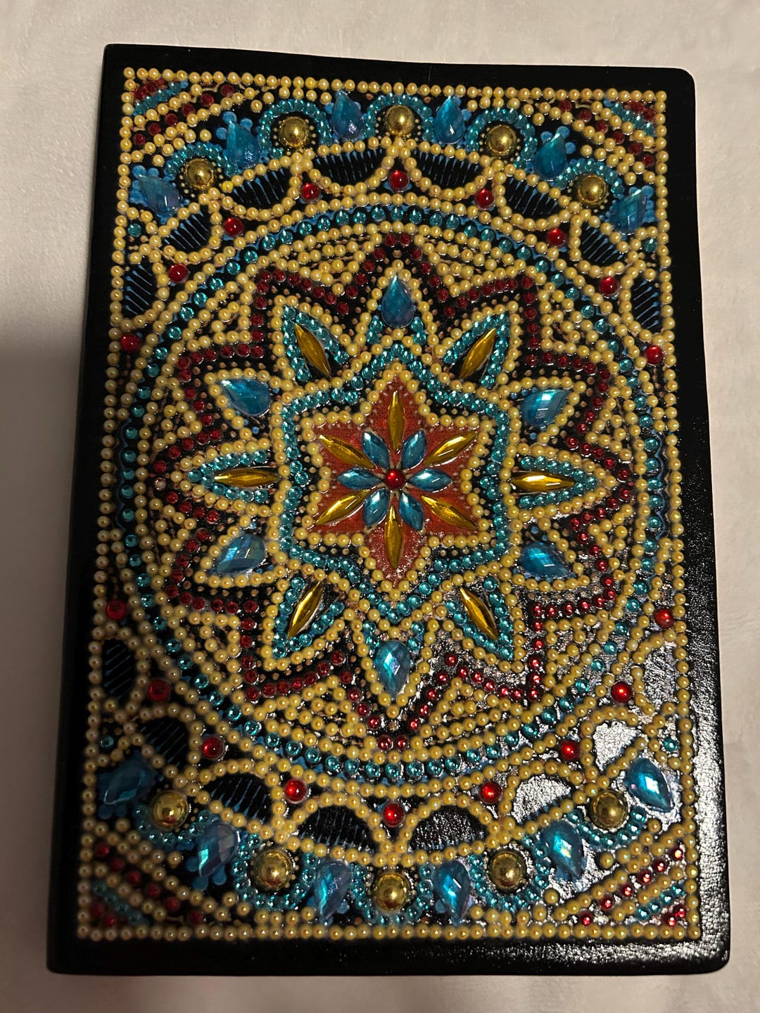Completed Diamond Art Notebook - Etsy